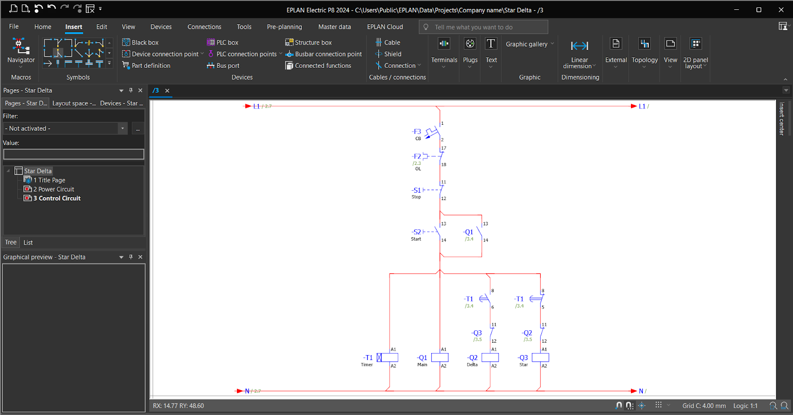 Getting Started With EPLAN - How to Layout a Basic Electrical Panel Diagram