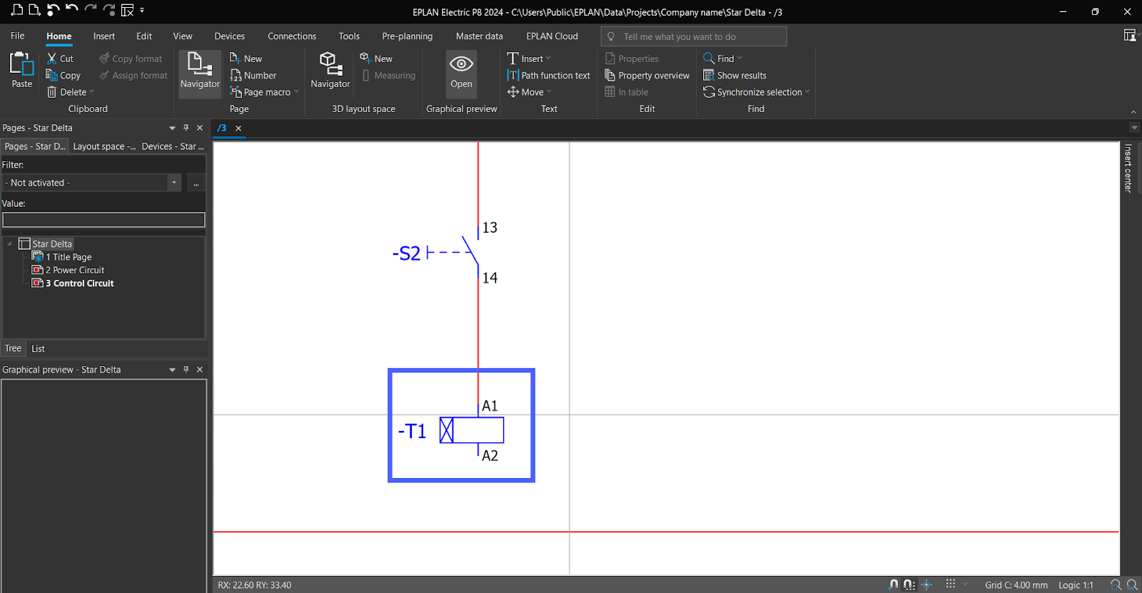 Getting Started With EPLAN - How to Layout a Basic Electrical Panel Diagram