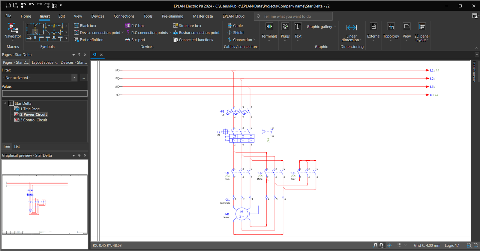 Getting Started With EPLAN - How to Layout a Basic Electrical Panel Diagram