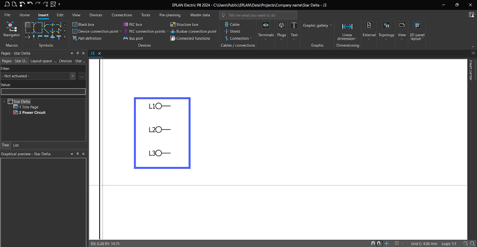 Getting Started With EPLAN - How to Layout a Basic Electrical Panel Diagram