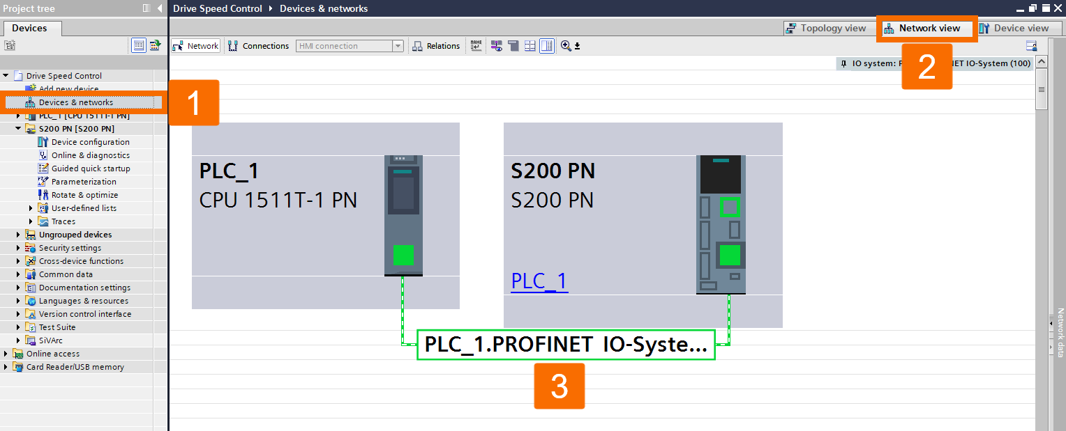 Speed and Position Control of Siemens Servo Drive Using TIA Portal
