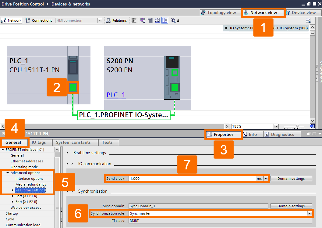 Speed and Position Control of Siemens Servo Drive Using TIA Portal
