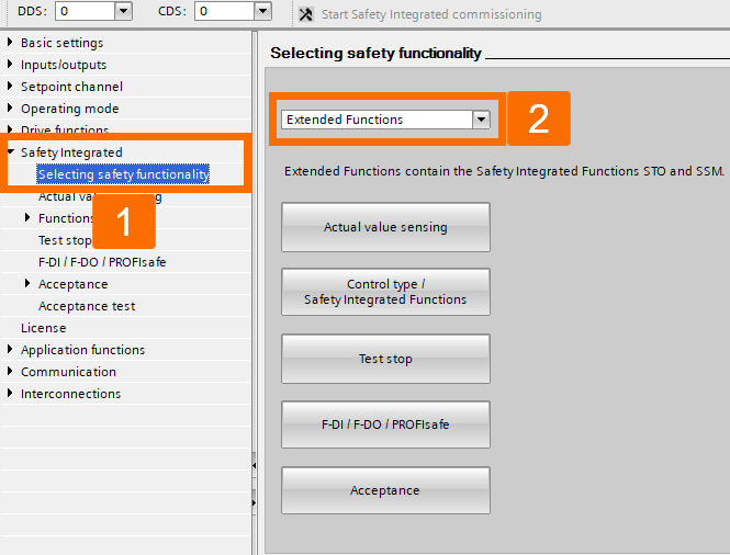 Enhancing Siemens Drive Safety Using SLS Functionality