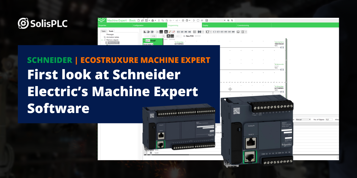 First look at Schneider Electric’s Machine Expert Software