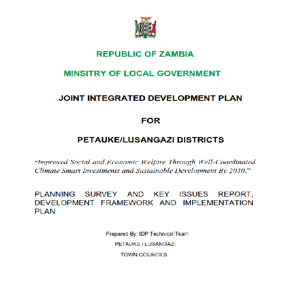 Petauke District IDP