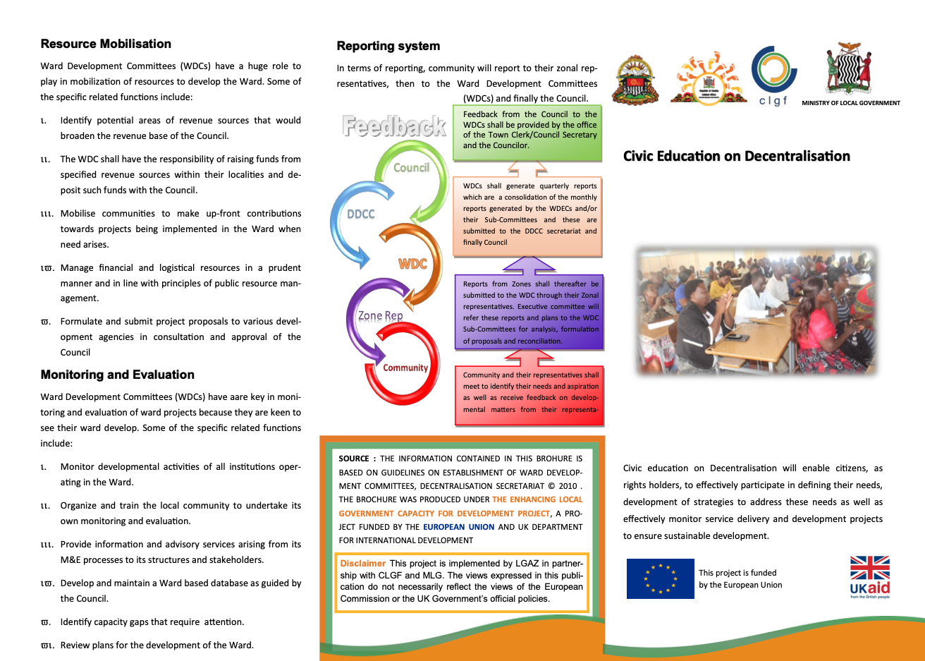 LGAZ DS MIG Civic Education Brochure