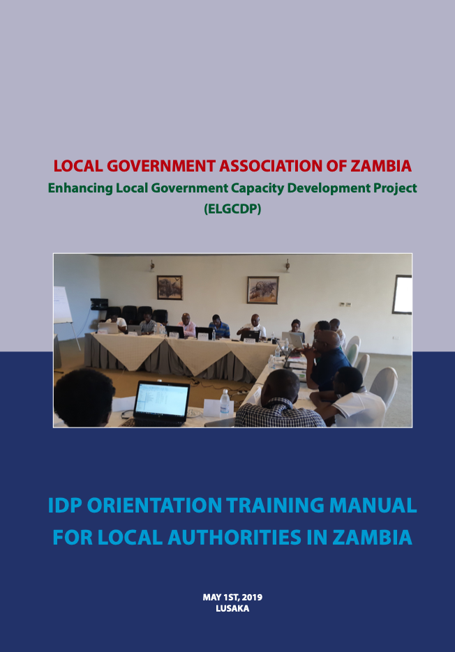 LGAZ ELGCDP IDP Orientation Training Manual