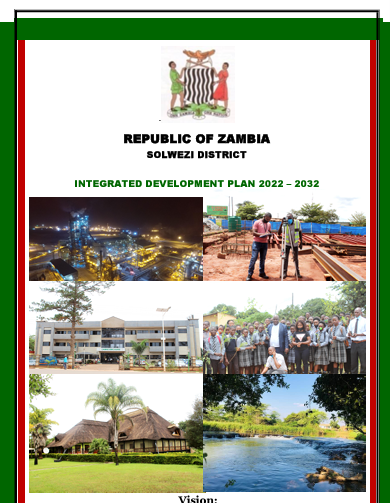 Solwezi Municipal Council IDP