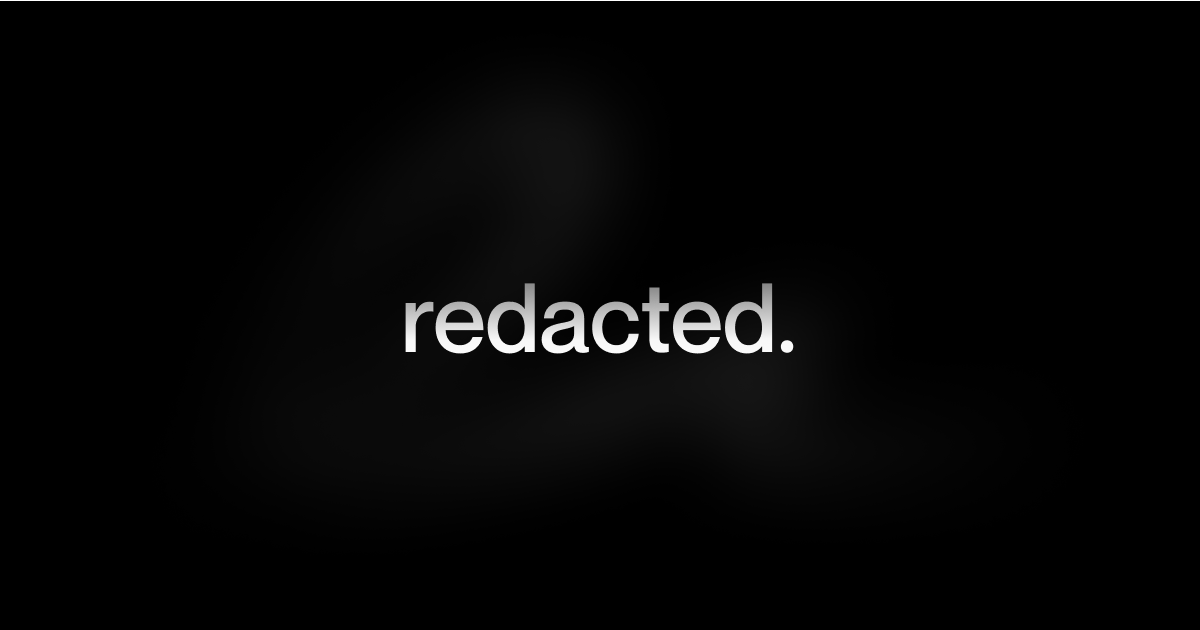Redacted