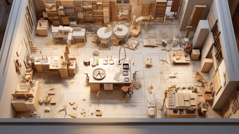 How Much Room Do You Need for a Ceramics Studio?