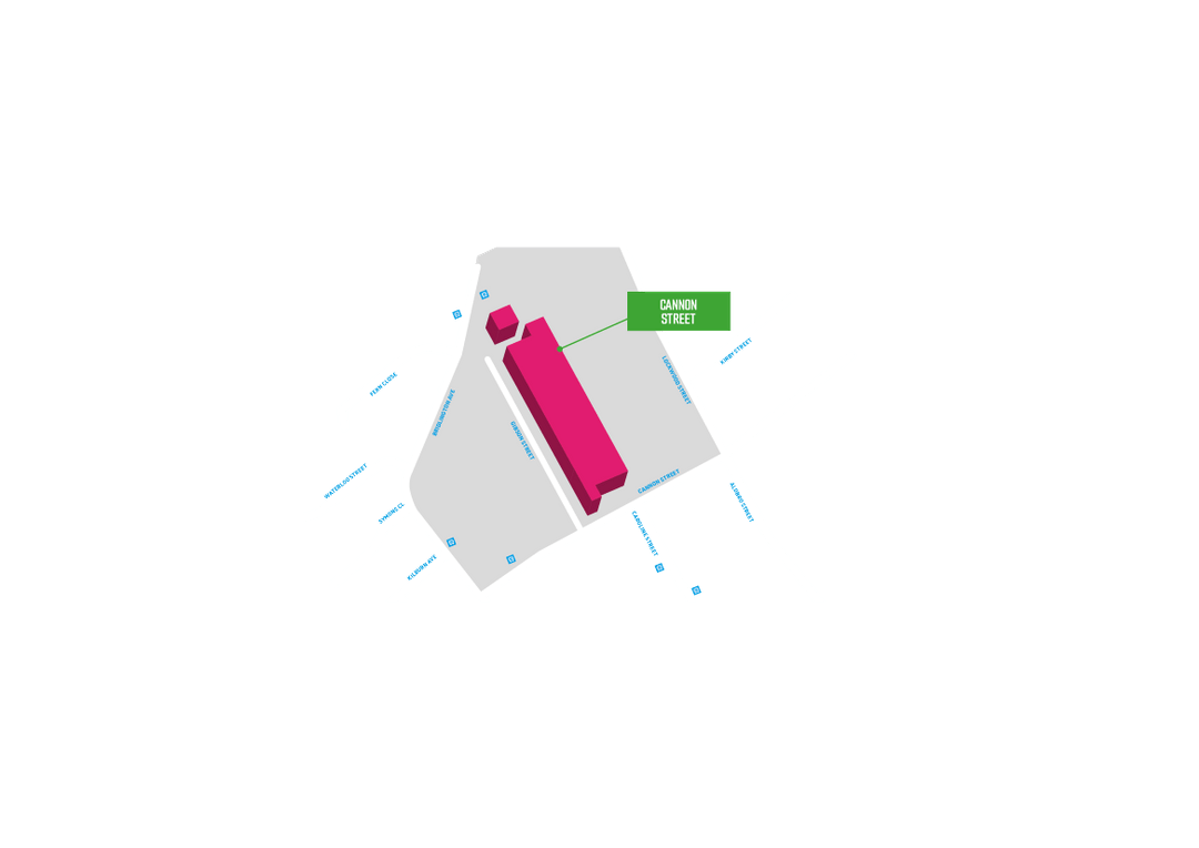 Map of the Campus at Queens Gardens | Hull College