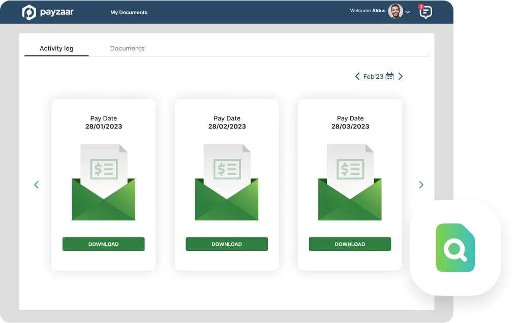 Employee Portal - Payzaar