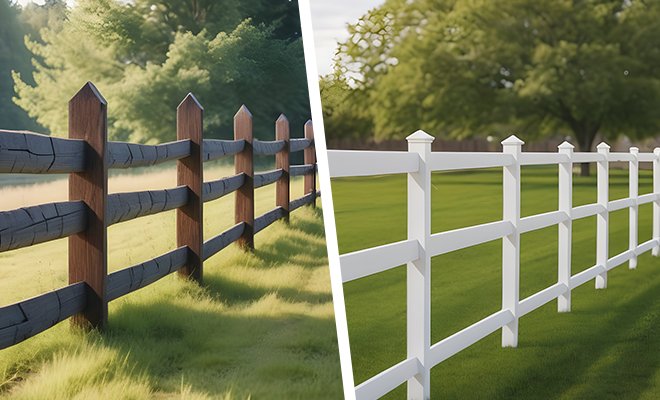 How to Install a 3-Rail Wood Fence [with photos]