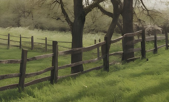 How to Install a 3-Rail Wood Fence [with photos]