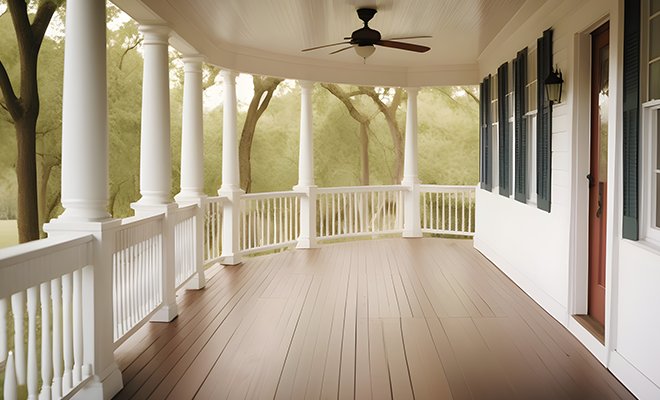 Stunning Front Porch Deck Ideas [with photos]