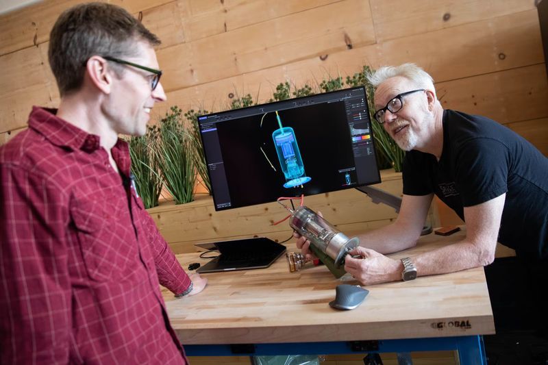 Adam Savage uses CT to explore vacuum tubes