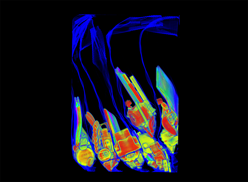 Lego Minifigures CT scans