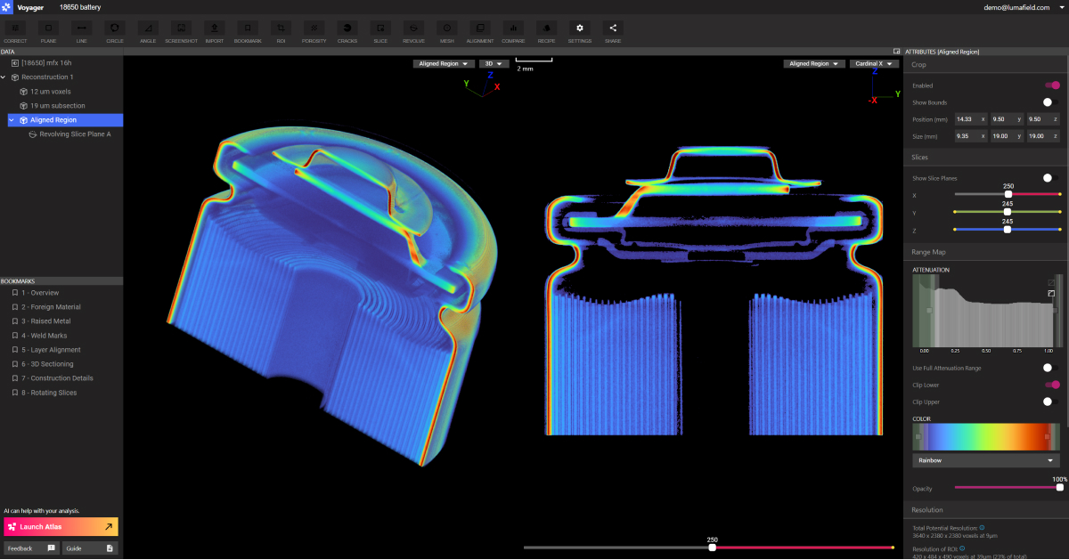 Lumafield | Voyager analysis software for engineers