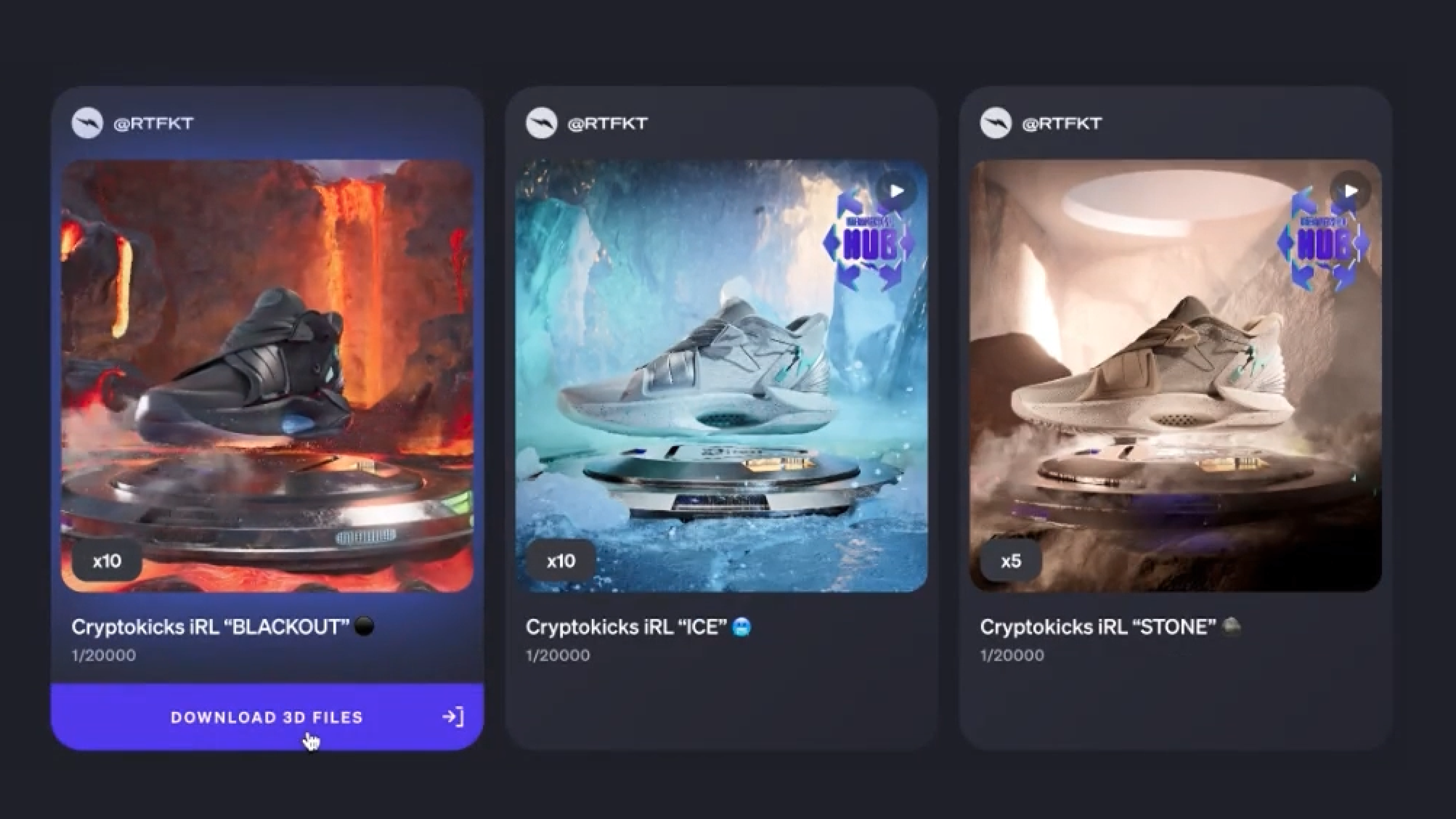 RTFKT 3D Files 2.0 Unlocked