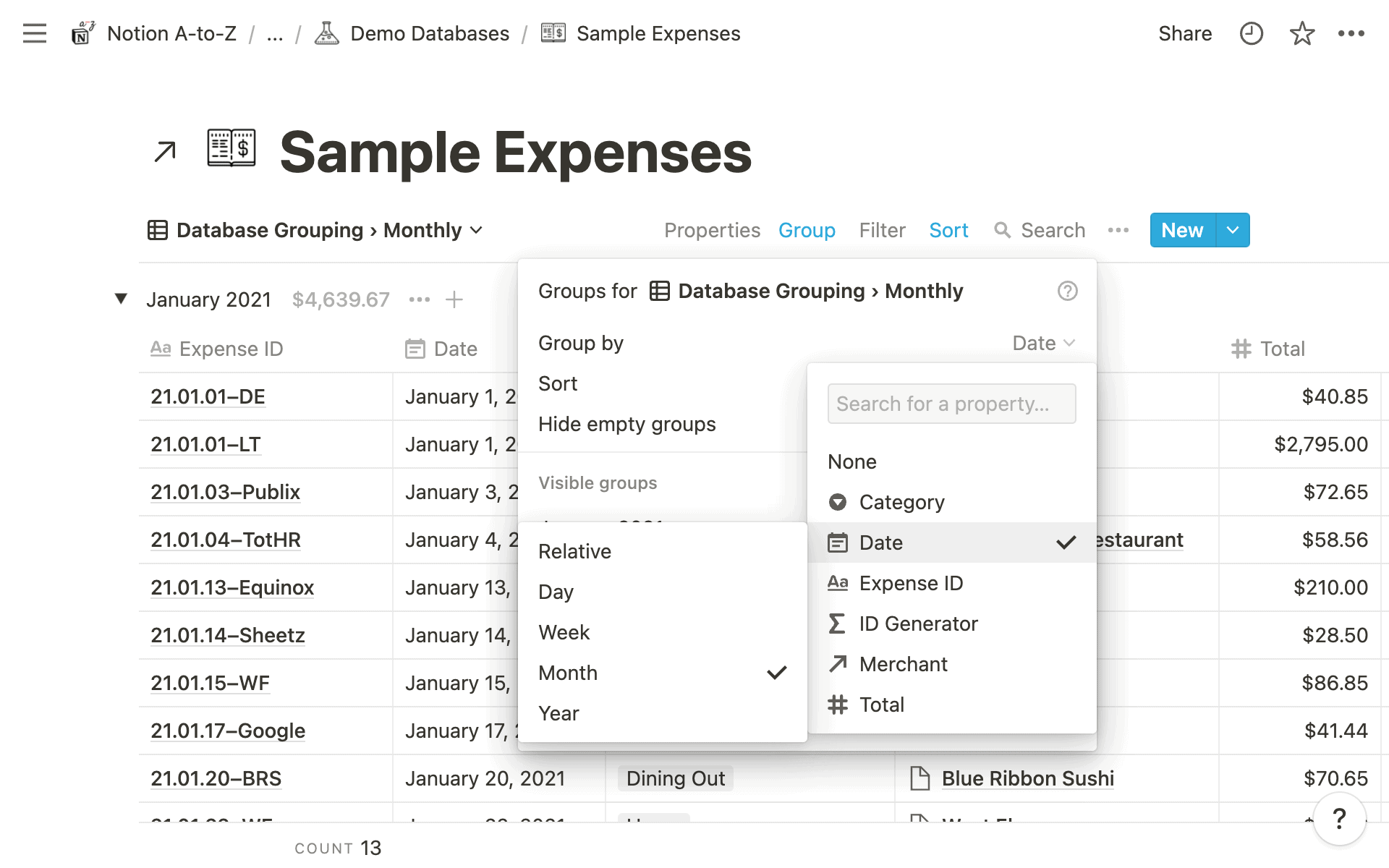 Notion Vip The Grouping Guide