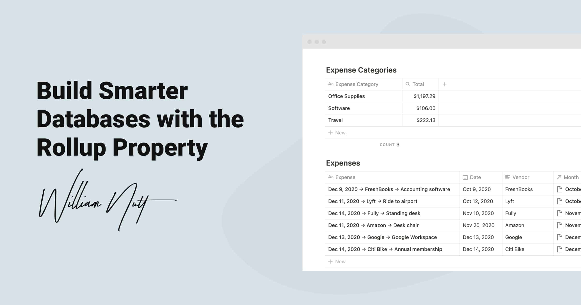 Notion VIP: Build Smarter Databases with the Rollup Property