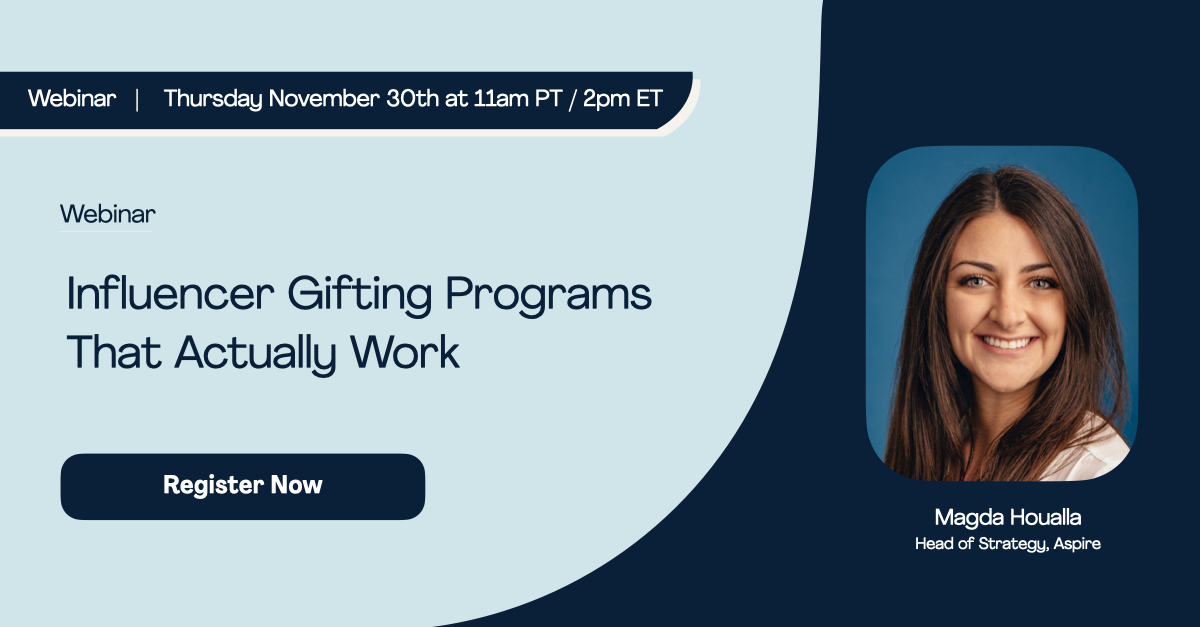 Influencer Gifting Programs That Actually Work | Events - Aspire