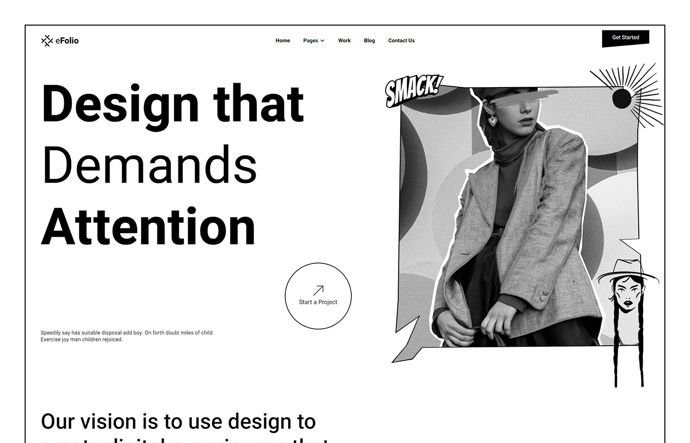 Creative Agency Website Template