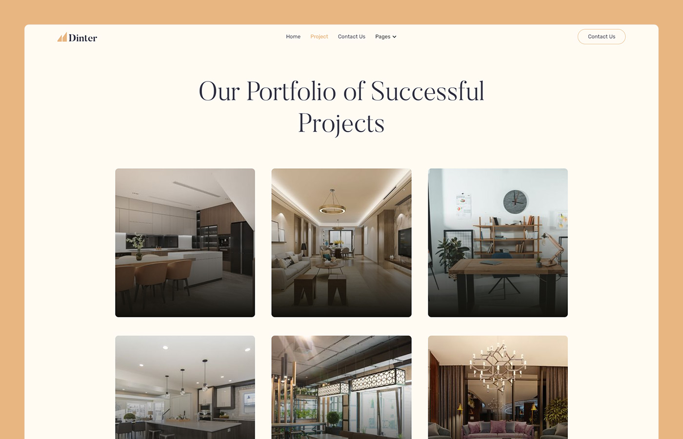 Architecture & Interior Design Website Template
