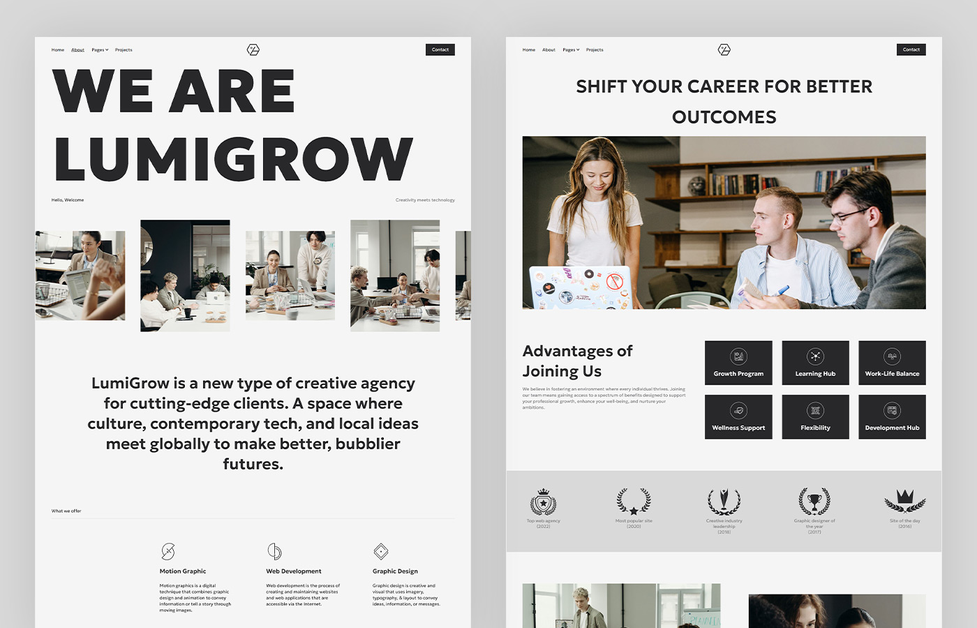 Business Agency Webflow Website Template