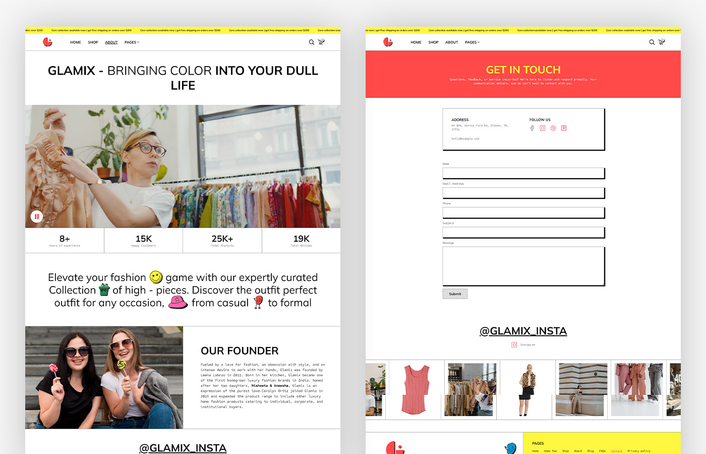 Versatile eCommerce Website Template