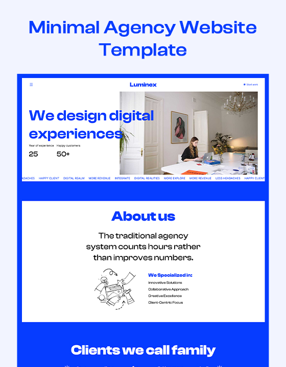 Creative Studio Website Template