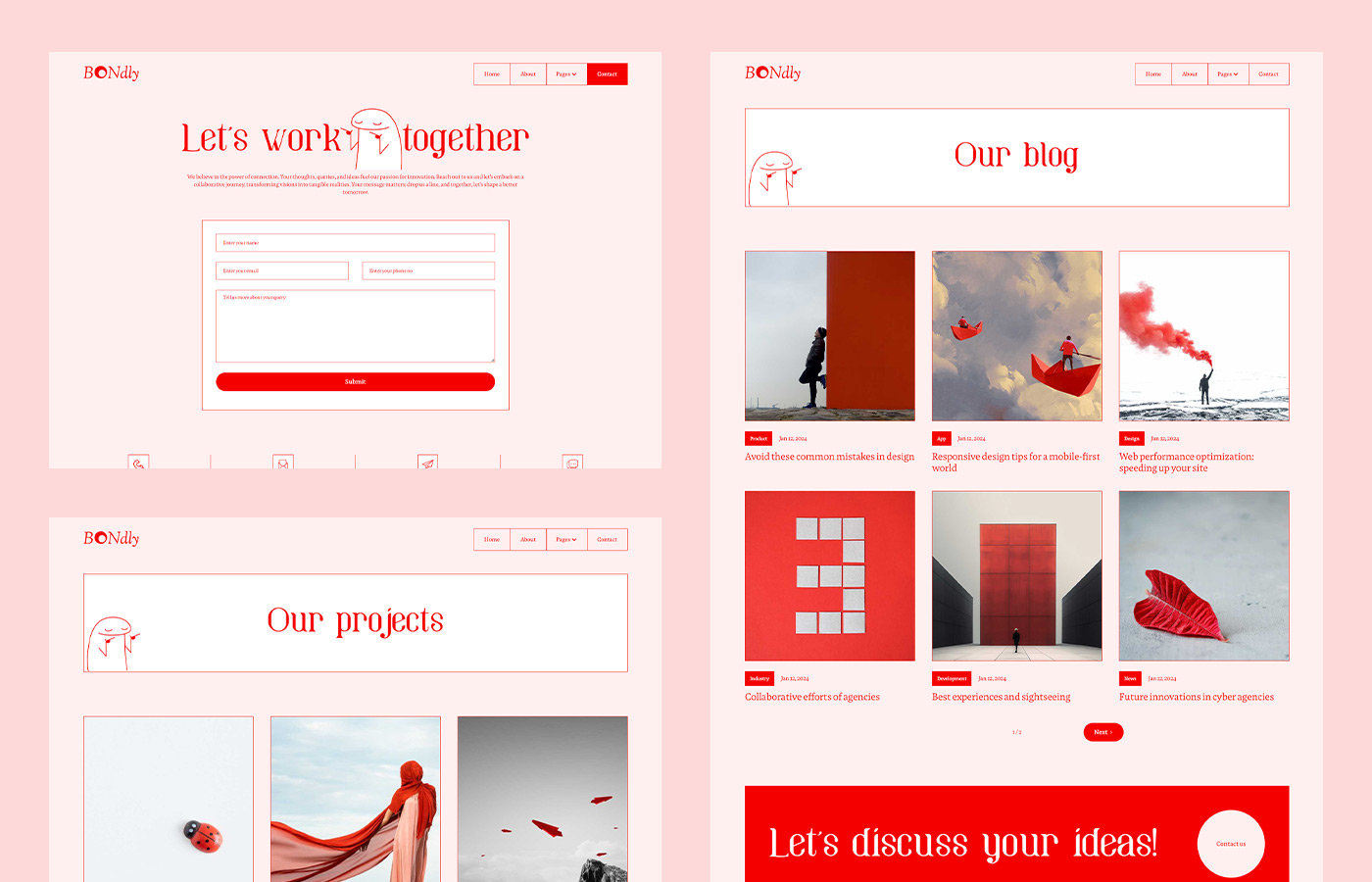 Stunning Portfolio Website Template