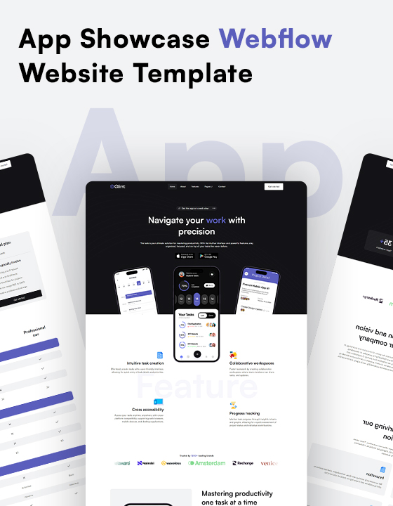App Showcase Website Template