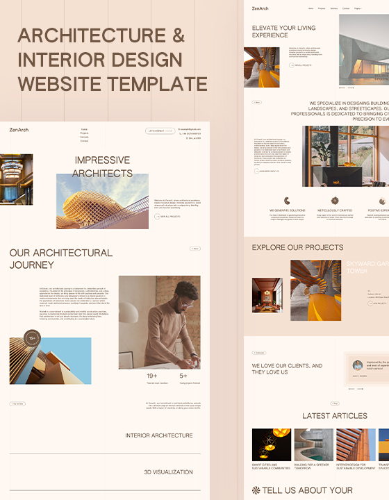 Architecture Studio Website Template
