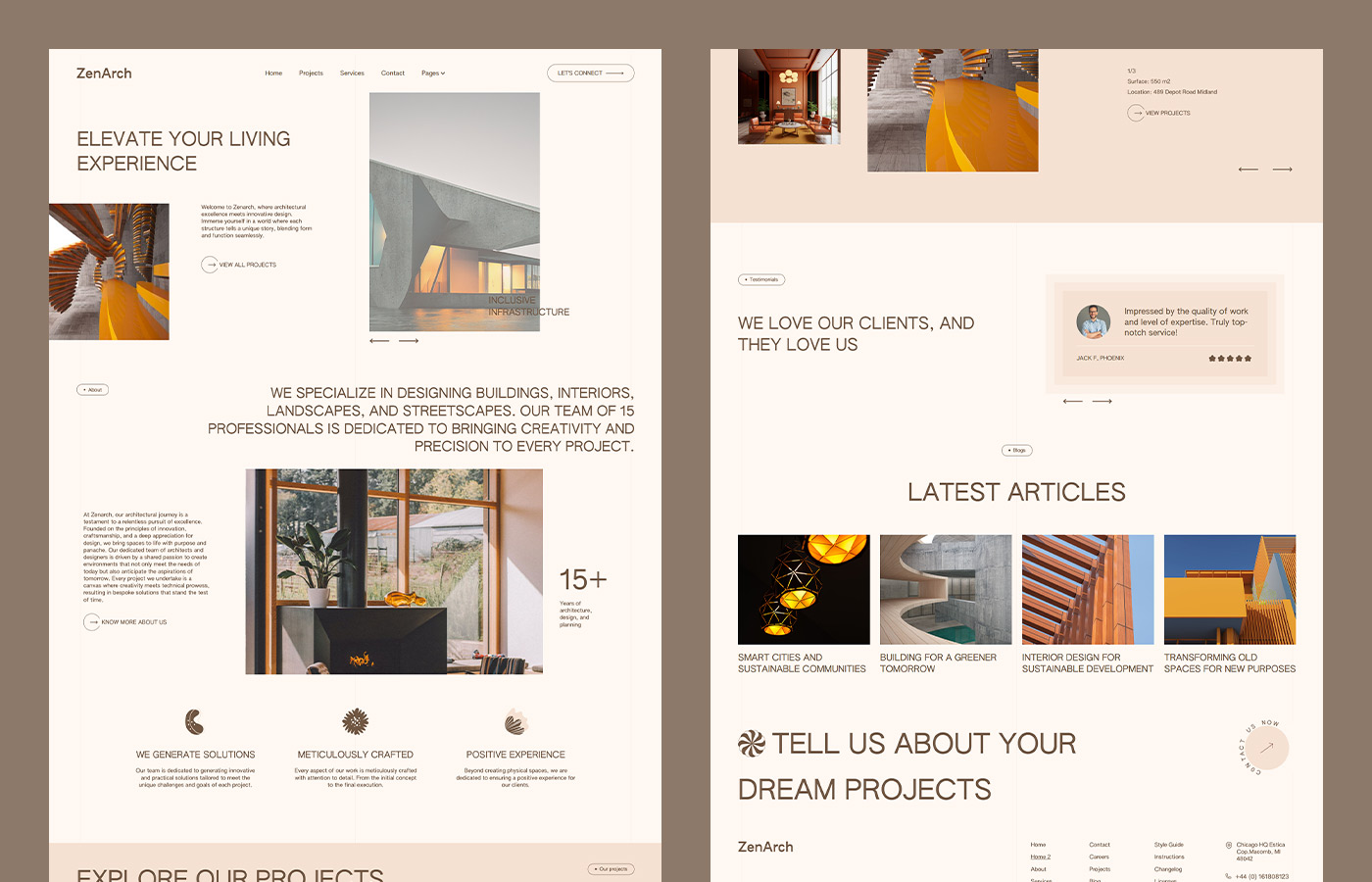 Architecture Studio Website Template