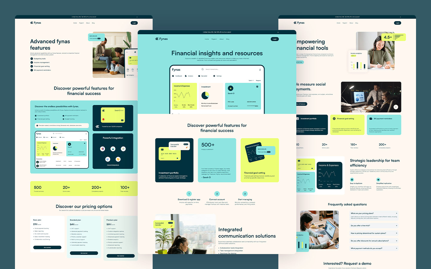 Multi-purpose Startup Website Template