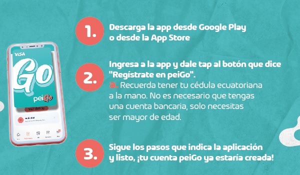 Peigo | Abre tu cuenta peiGo en solo 3 pasos 💪