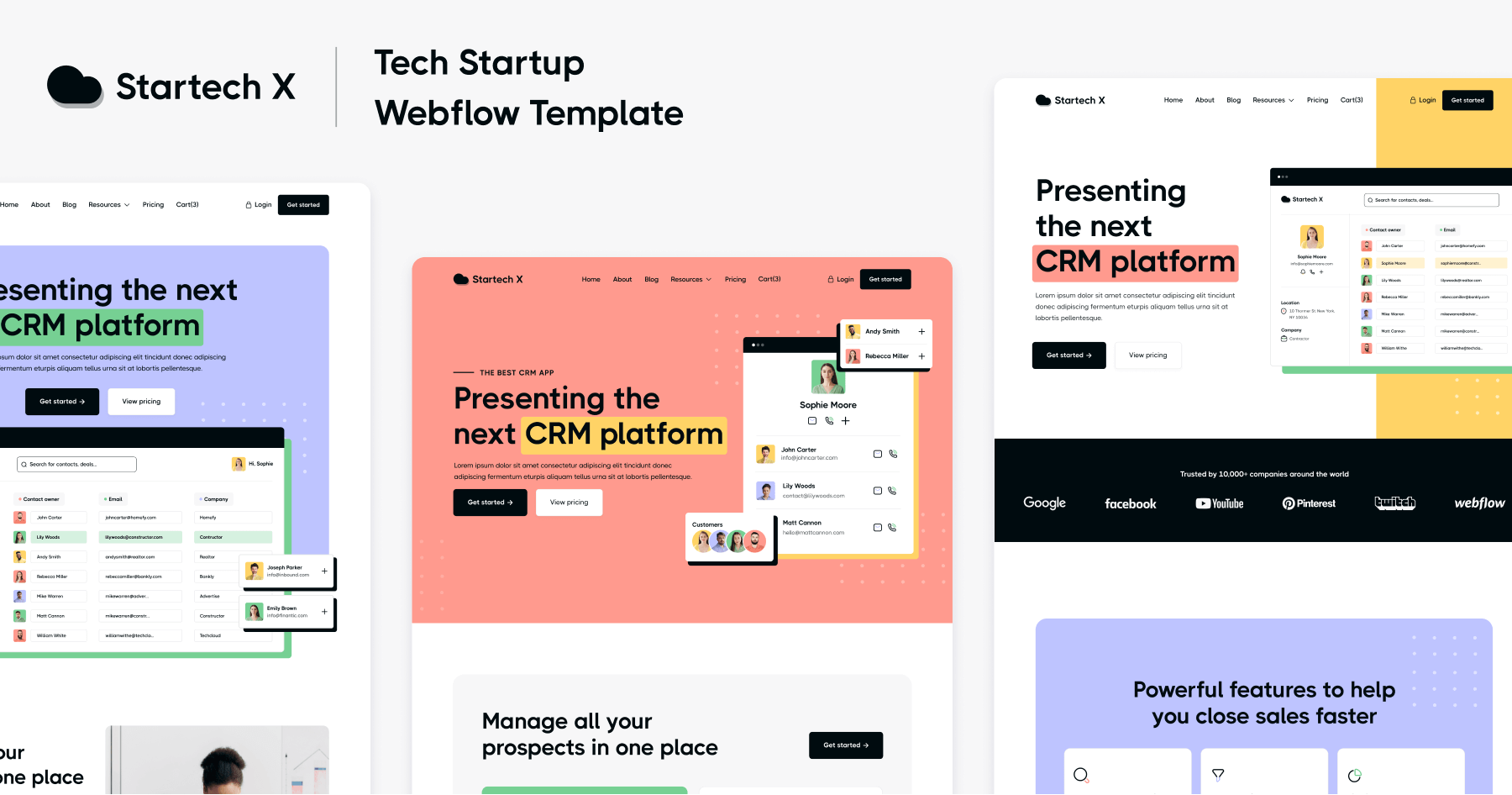 Sign Up - Startech X - Webflow Ecommerce website template