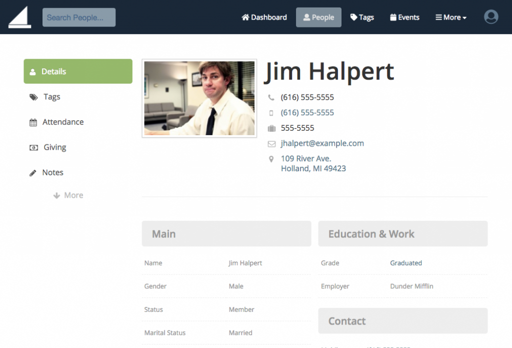 Updated Design | Breeze ChMS