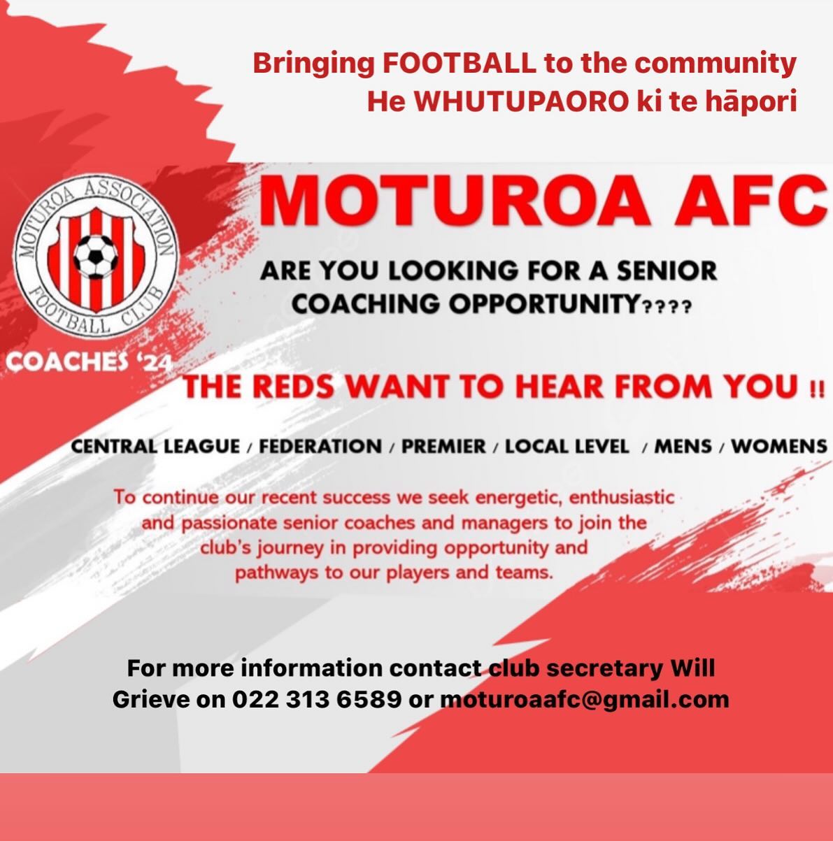 Moturoa AFC - New Plymouth - Taranaki