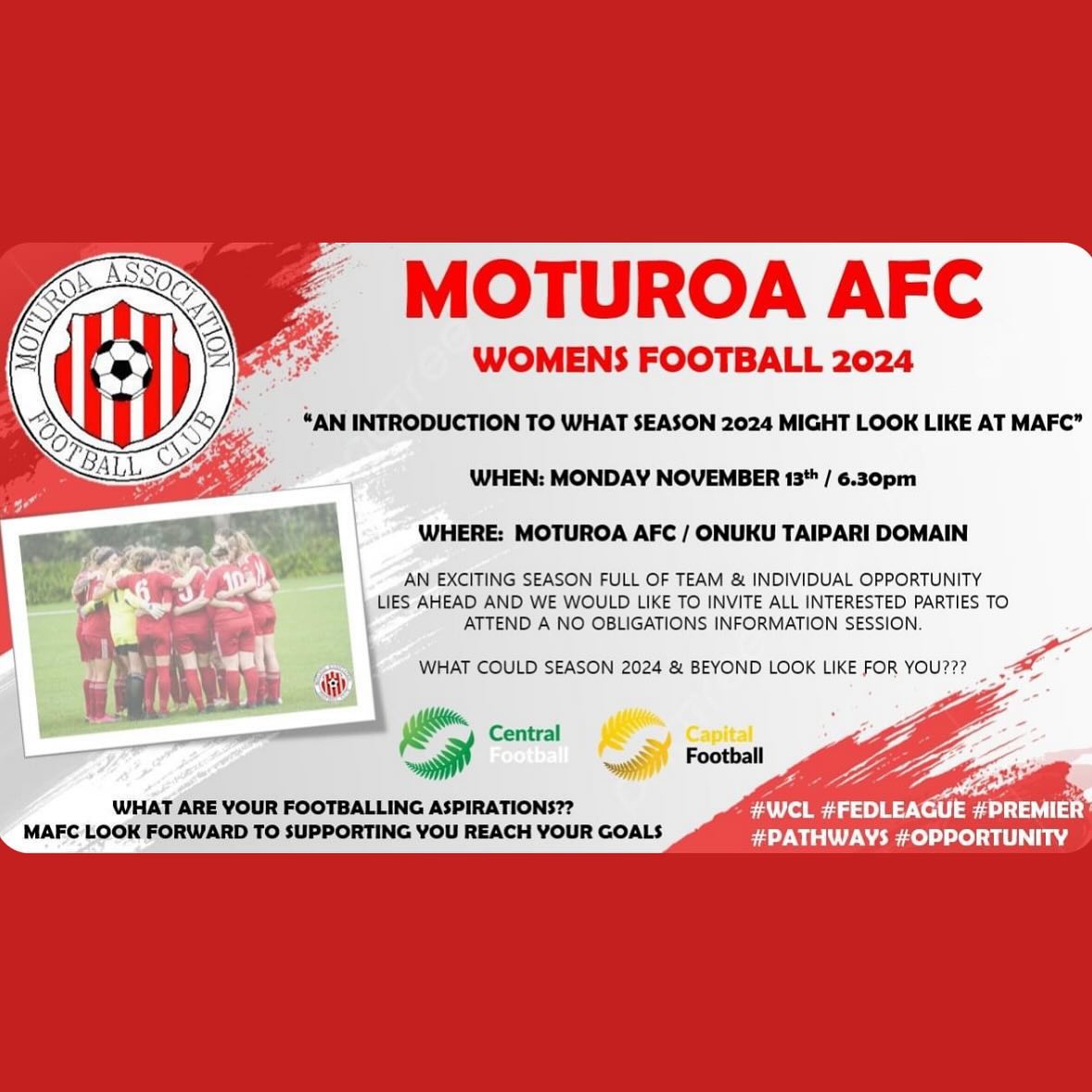 Moturoa AFC - New Plymouth - Taranaki