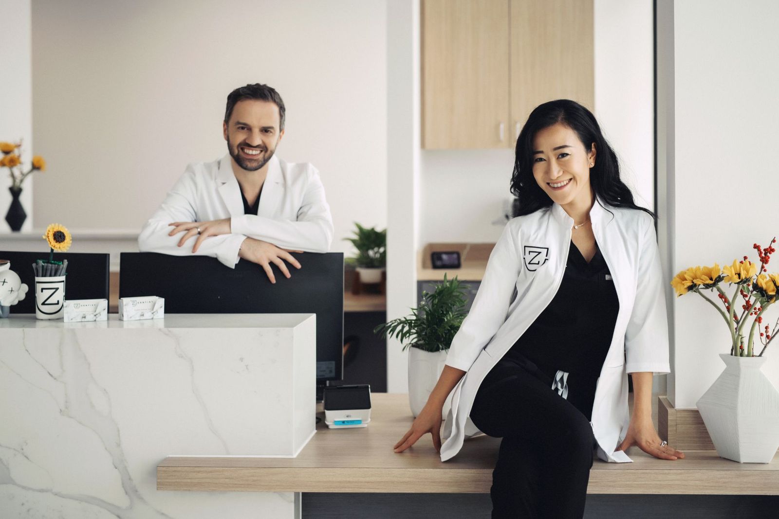 Dr. Lindsay Zhou and Dr. Mohamed Shehab in San Antonio, TX