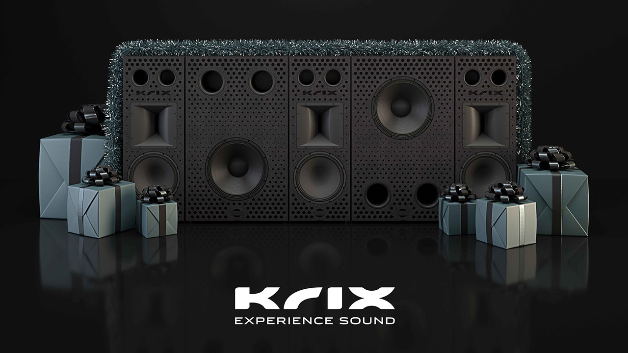 A Christmas symphony: Unwrapping Krix speakers for a day of delight