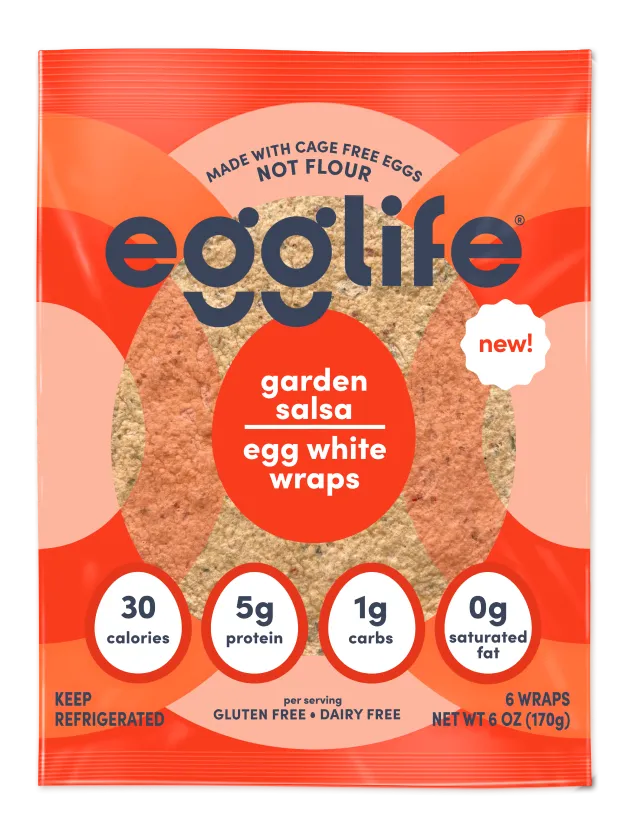 Egglife | Wraps made with egg whites, not flour