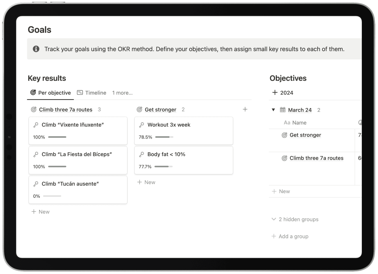 Second Brain Notion Template