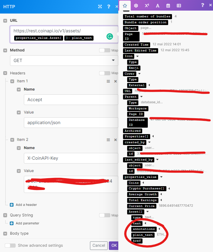 Notion Crypto Tracker | Live Asset Prices & Crypto Investments