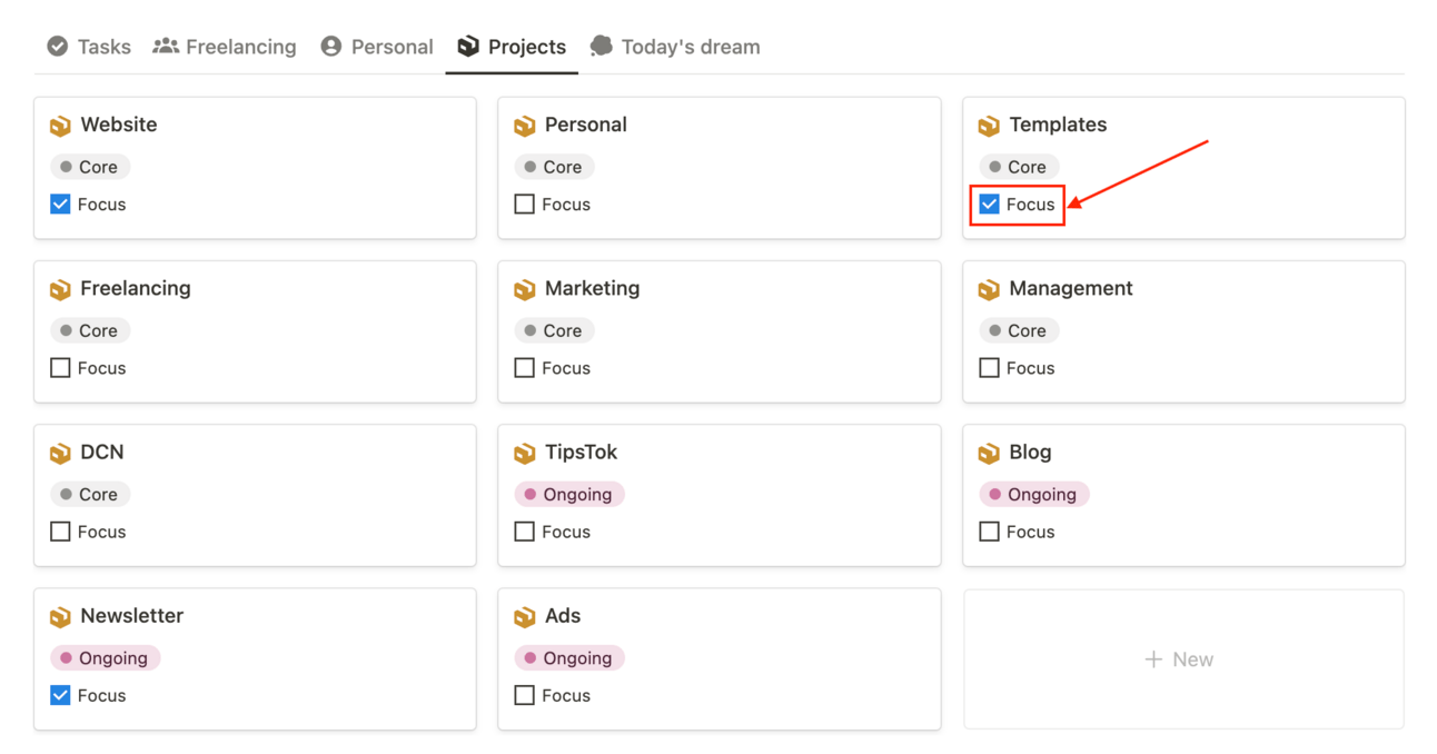 Checkbox Label On Notion Gallery View 1491