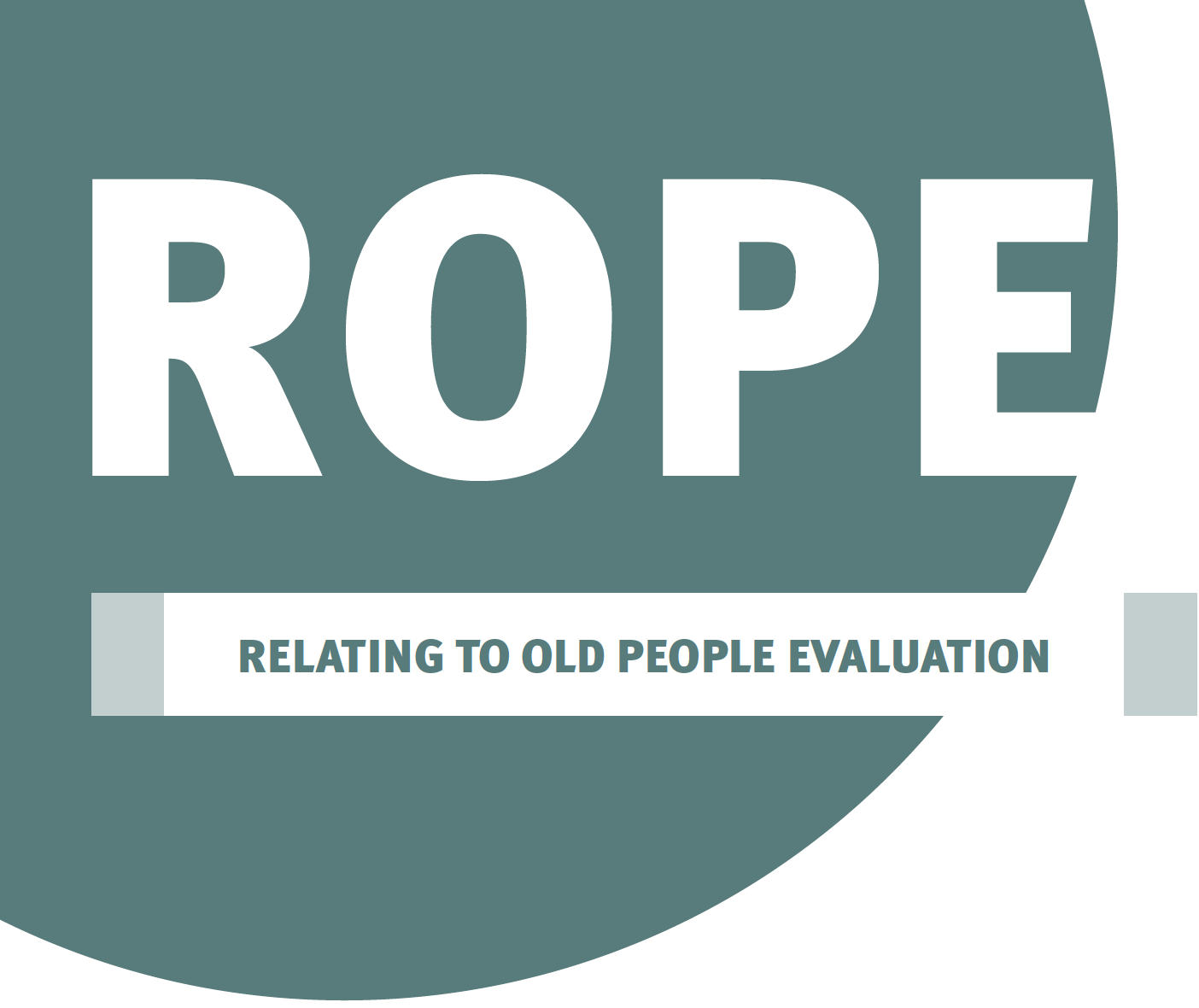 ROPE: Relating to Older People Evaluation - NICE Online Resources
