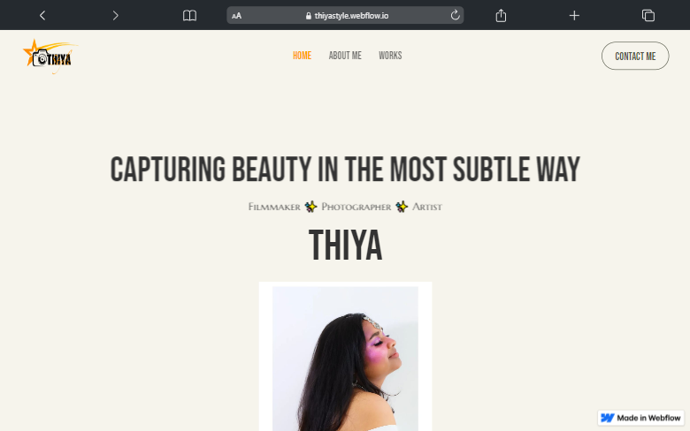 Selva Dinesh | Web Designer & Webflow Developer