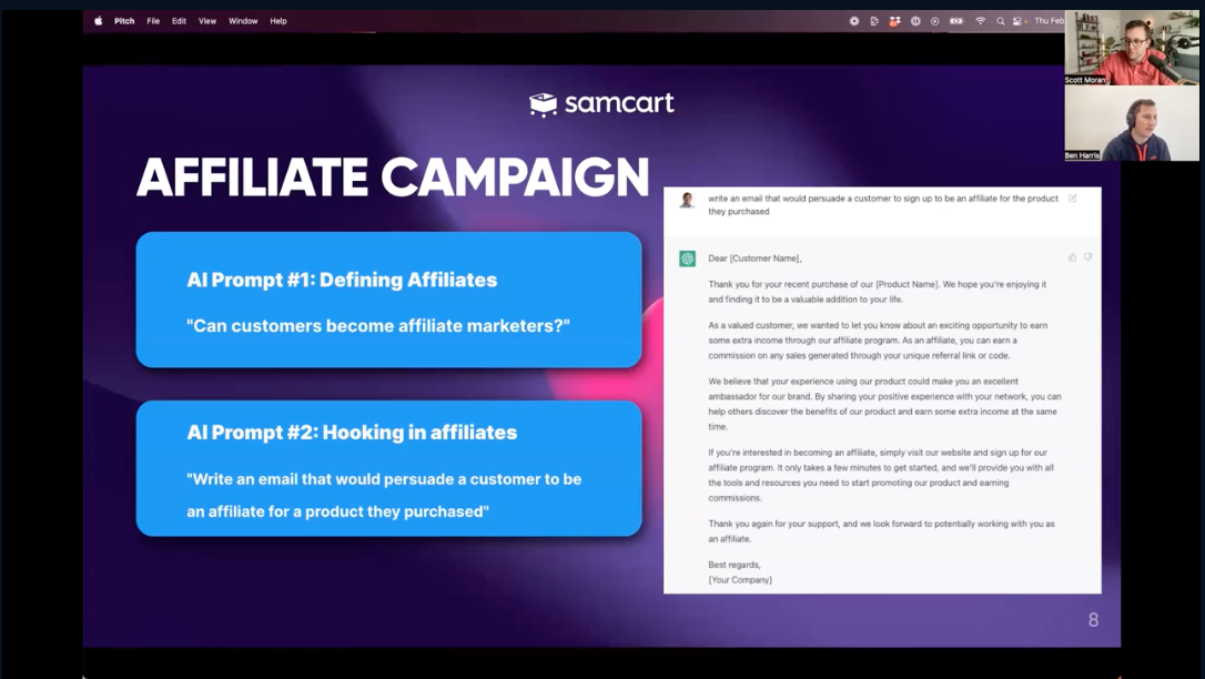AI for eCommerce: Double Your Team’s Output Using AI - SamCart